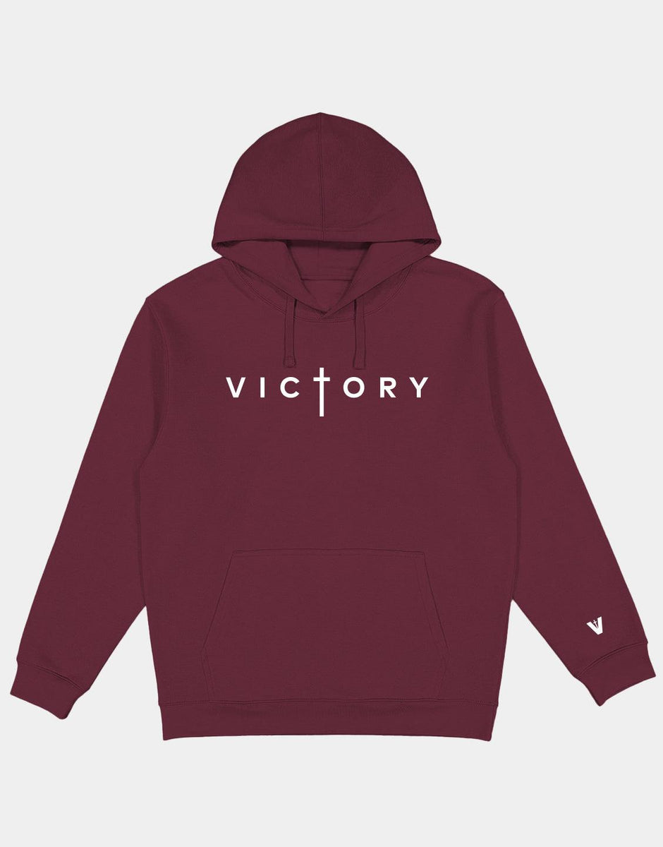 Victory Hoodie - Maroon – VOTC Clothing