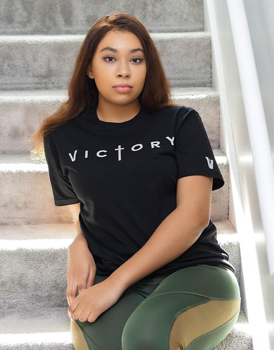 Victory Black Signature T Shirt – VOTC Clothing